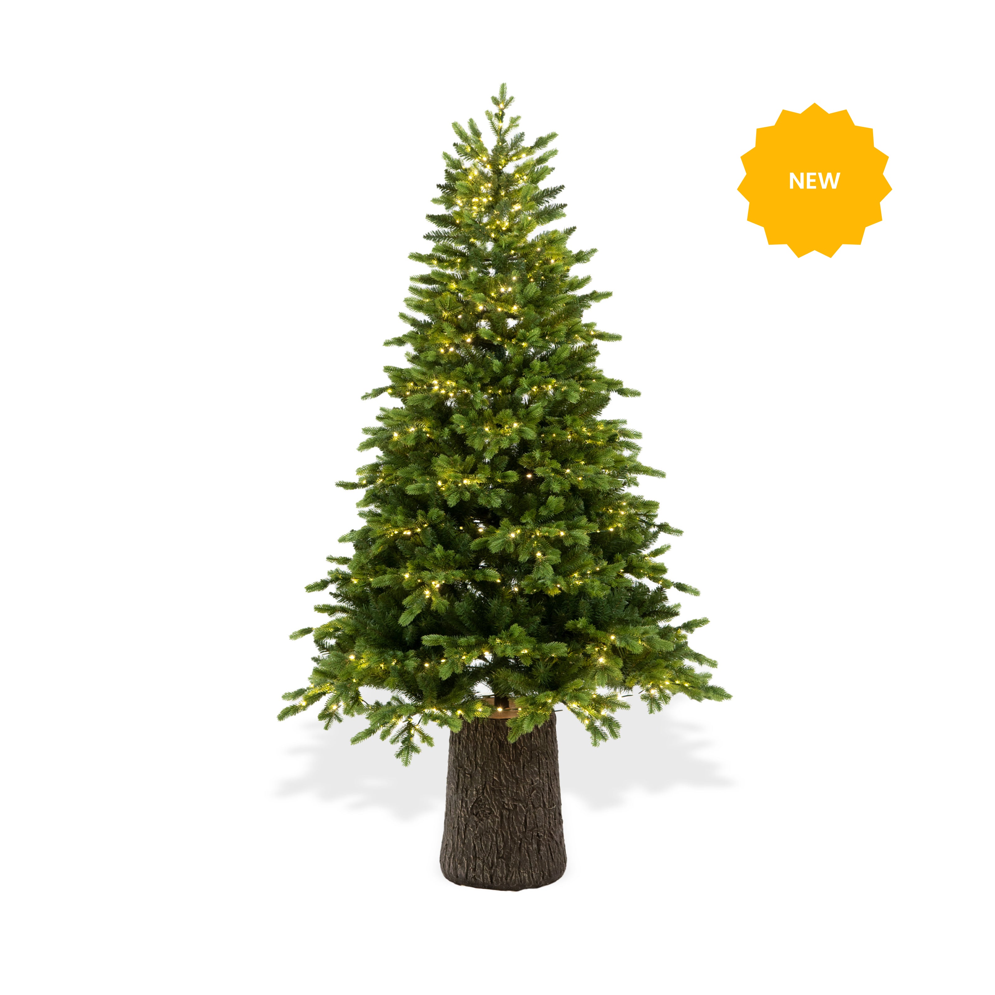 Albero di Natale con Microled Incorporati e Base Tronco - Zeus – bopmas